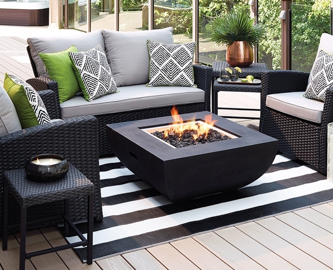 Palenisko na taras Aurora - Ogrodowy Salon